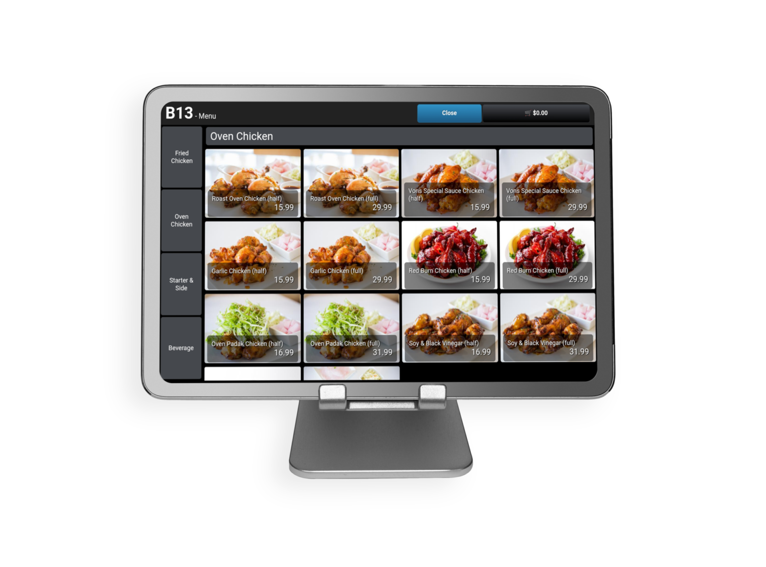 VERONA POS | Table Kiosks for restaurants